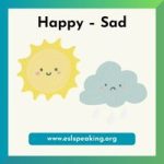 List of Antonyms with Pictures and Example Sentences