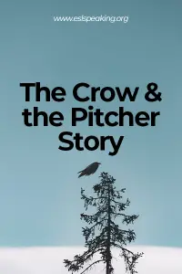 The Crow and the Pitcher: English Short Story Reading Activity