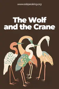The Wolf and the Crane: English Short Story Reading Activity