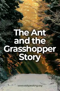 The Ant and the Grasshopper: English Short Story Reading Activity