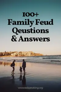 100+ Family Feud Questions and Answers with Votes