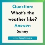 Top 100 Most Common English Questions and Answer for ESL