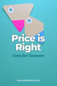 How to Play the "Guess the Price" Game in ESL Classroom