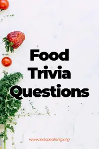 50 Food Trivia Questions with Answers (Easy/Medium/Difficult)