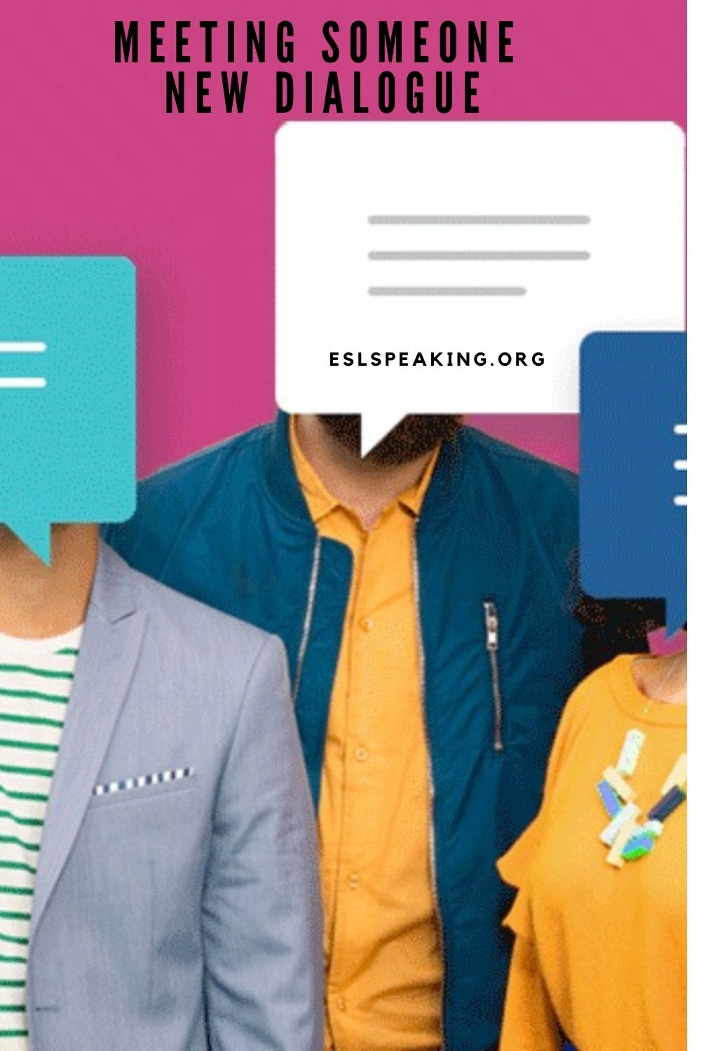 Meeting Someone New Dialogue (For English Learners)