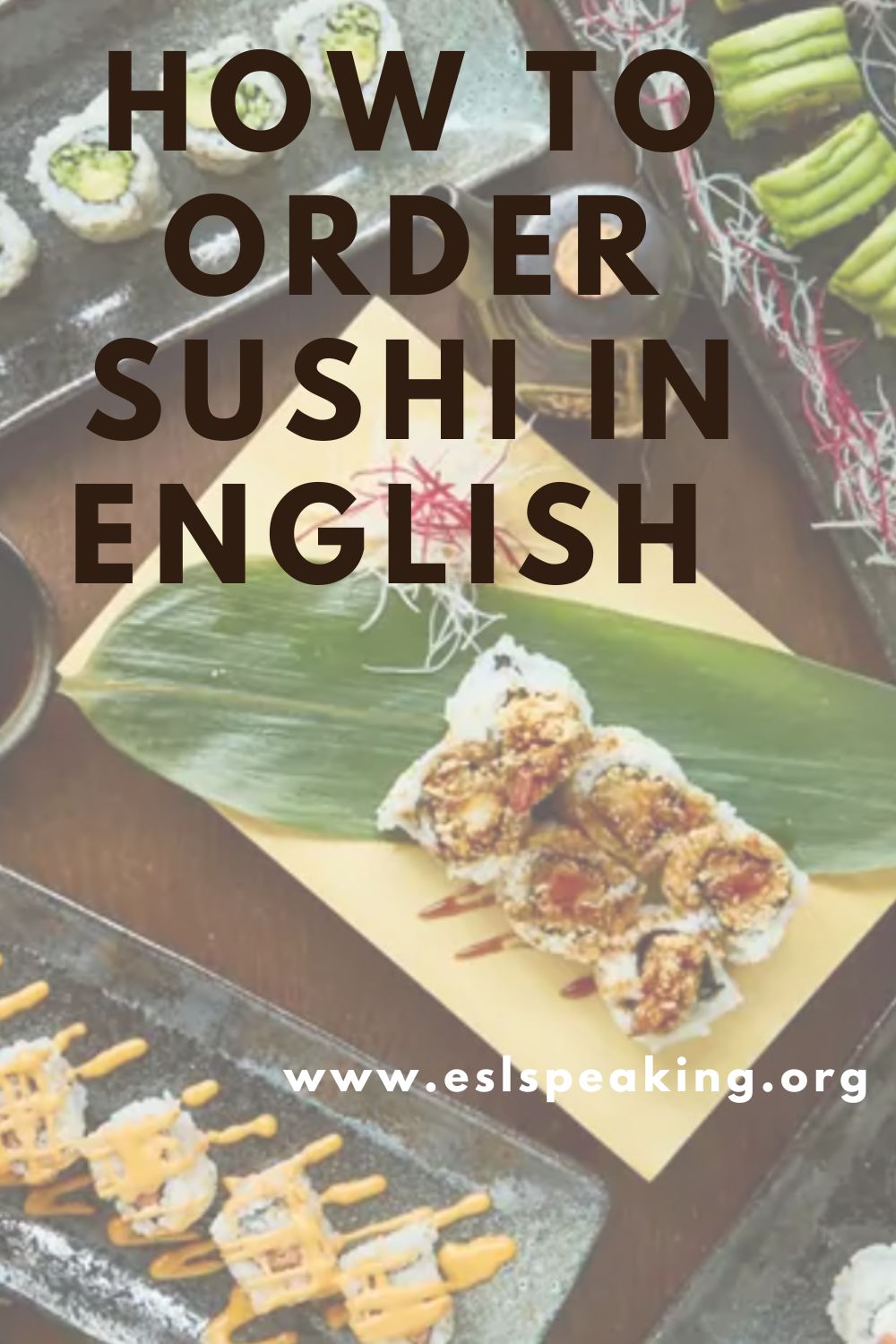 Ordering Sushi (Easy English Dialogue for Beginners)