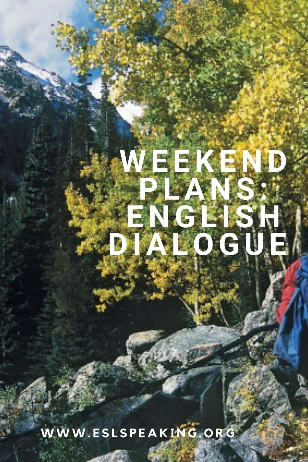 Weekend Plans (Easy English Dialogue for Beginners) - ESL Speaking